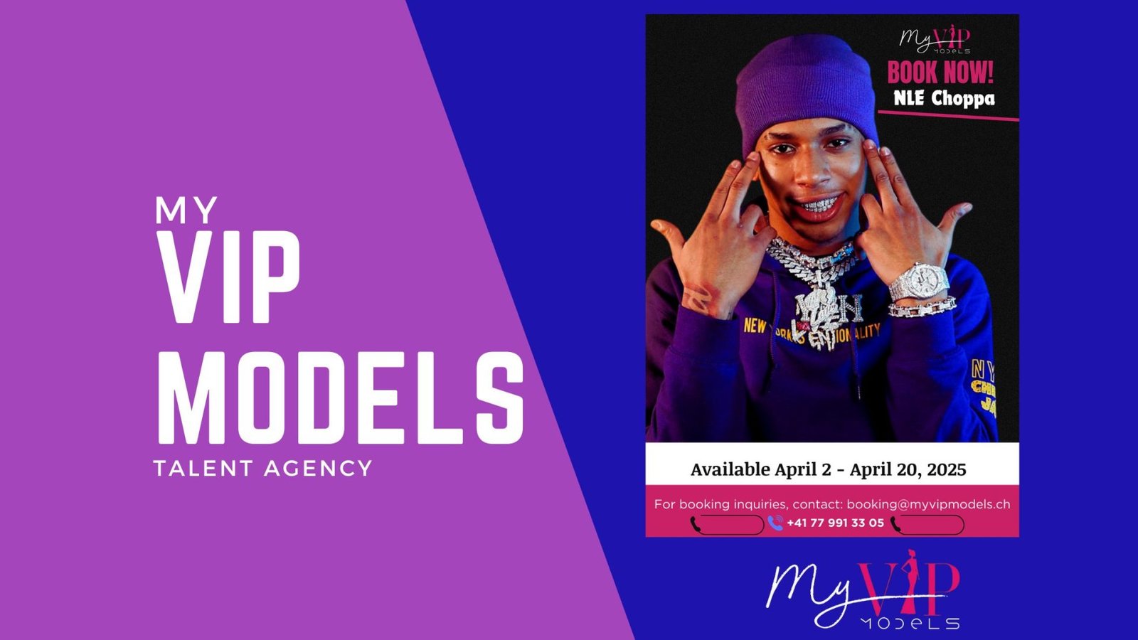 Bring the Energy: Book NLE Choppa for Europe, April 2–20 and Summer ...